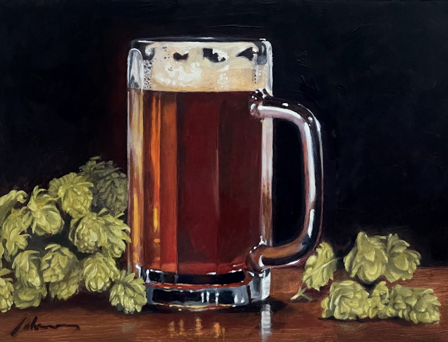 Original still life oil paintings by Michael Lynn Adams